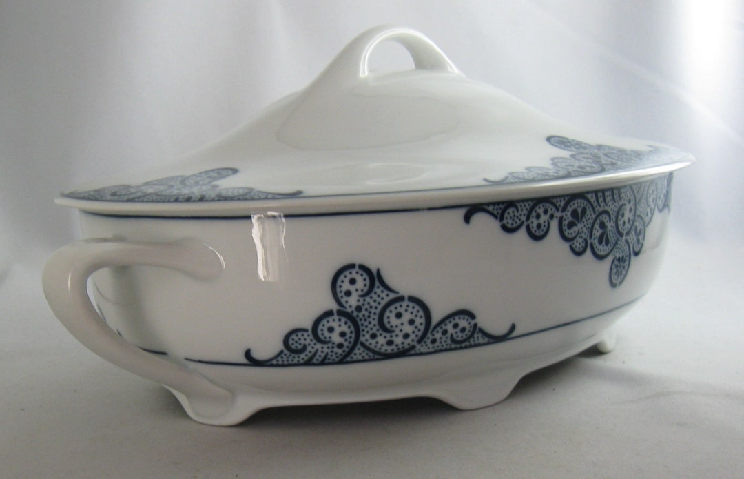 ROSENTHAL Selb-bavaria BOTTICELLI. Beautiful, Old Porcelain Soup Tureen ...