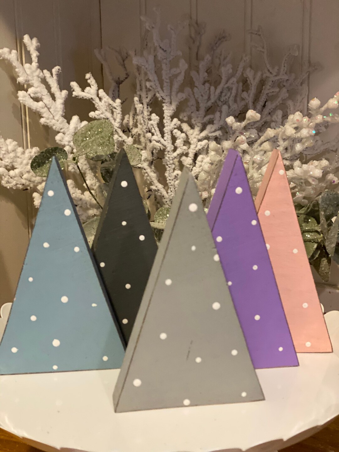 Rustic Tree, Winter Tree, Triangle Tree, Wooden Triangle Trees ...