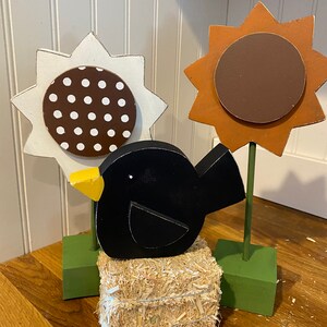 Wood Sunflower, Rustic Wood Sunflower, Wood Sunflower, Fall Wood Decor ...