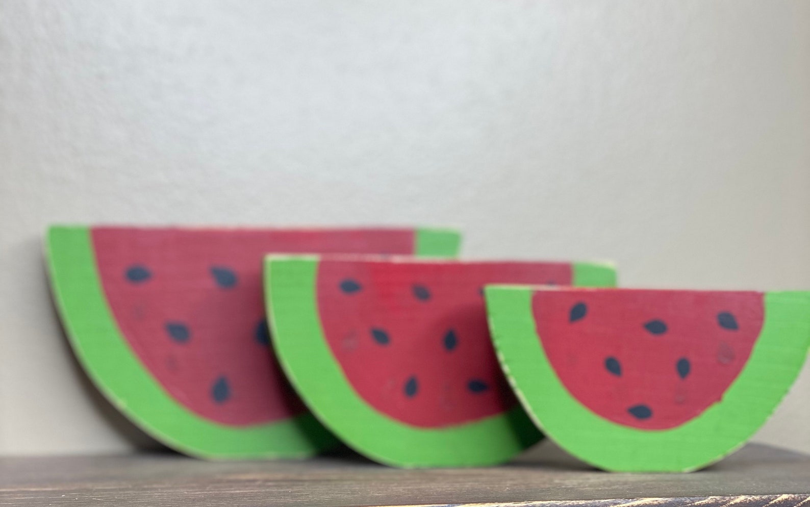 Watermelon Decor Wood Watermelon Watermelon Tier Tray - Etsy
