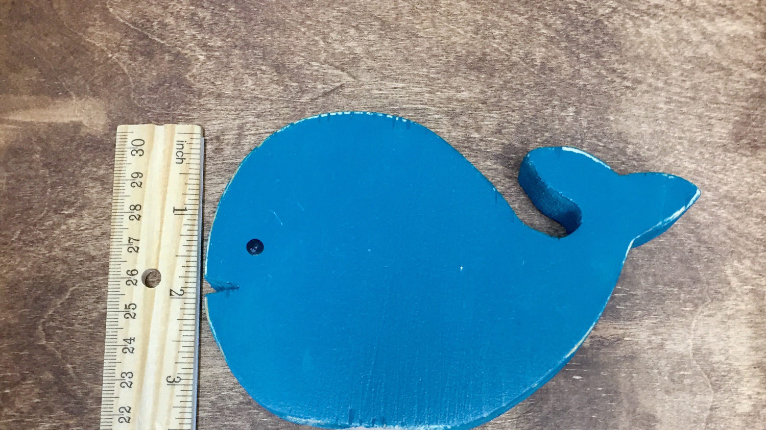 Small Whale Wood Cut Out Nursery/kids Room Decor | Etsy