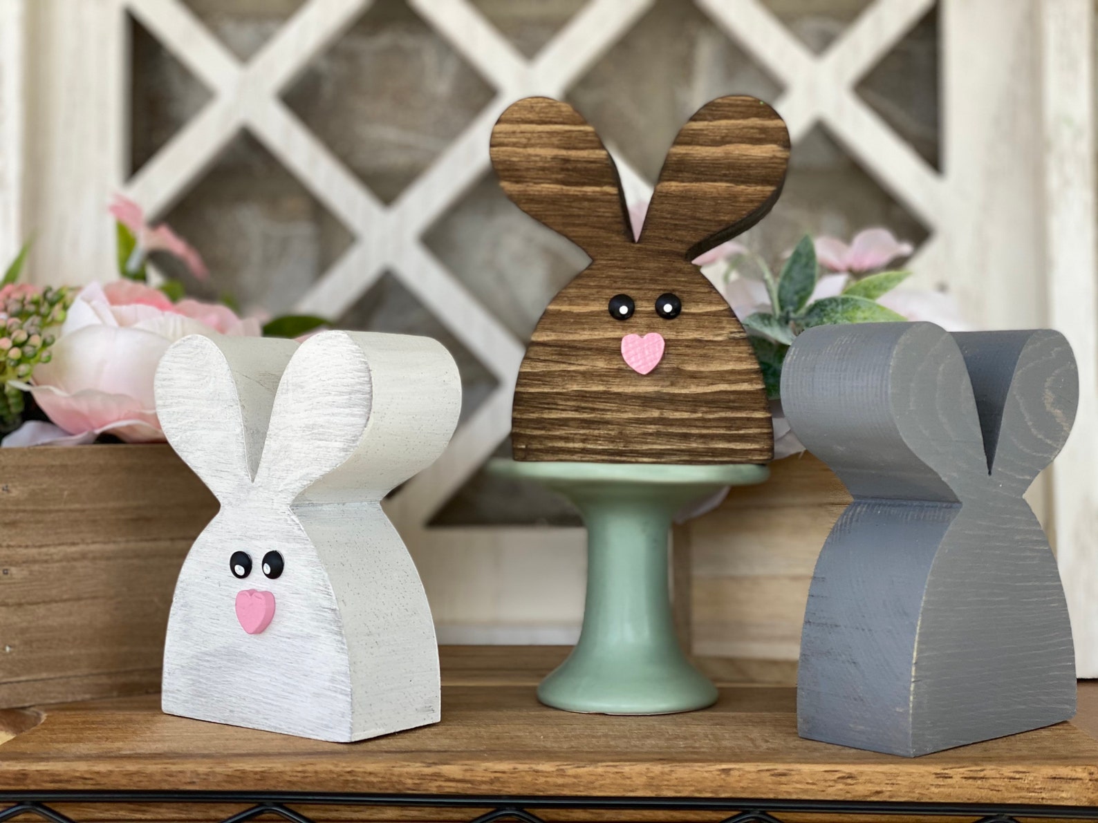 Rustic Wood Bunny Rustic Bunny Wood Bunny Wood Rabbit | Etsy