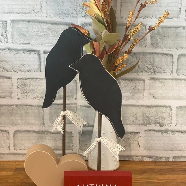 Rustic Crows - Etsy