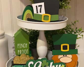 Leprechaun Garden Decor Saint Patrick's Day Ceramic - Etsy