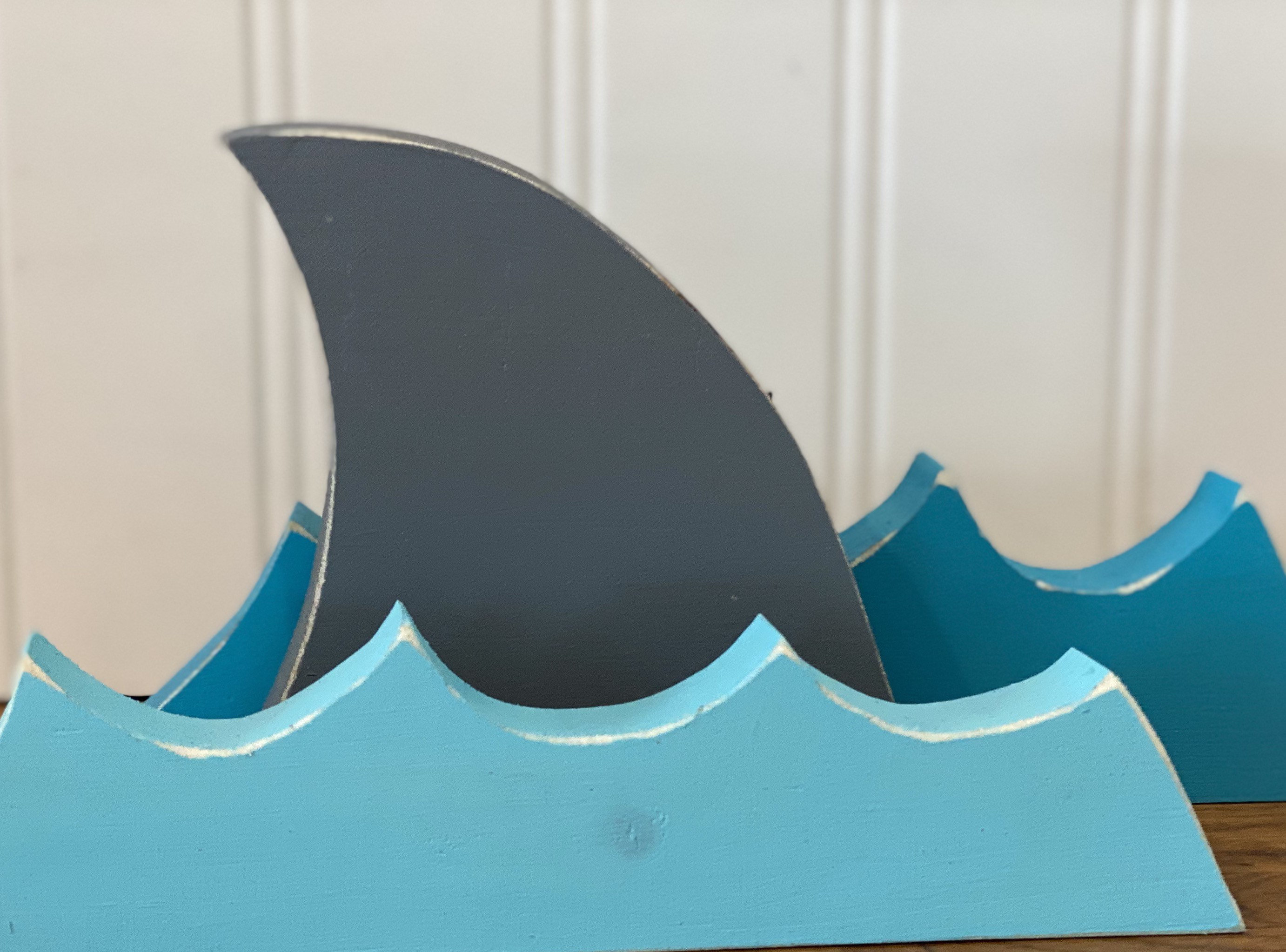 Shark Fin, Fin, Shark Decor, Rustic Shark, Nautical, Ocean, Tier Tray ...