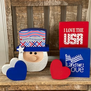 Uncle Sam, 4th of July, Fourth of July, Independence Day, Tier Tray ...