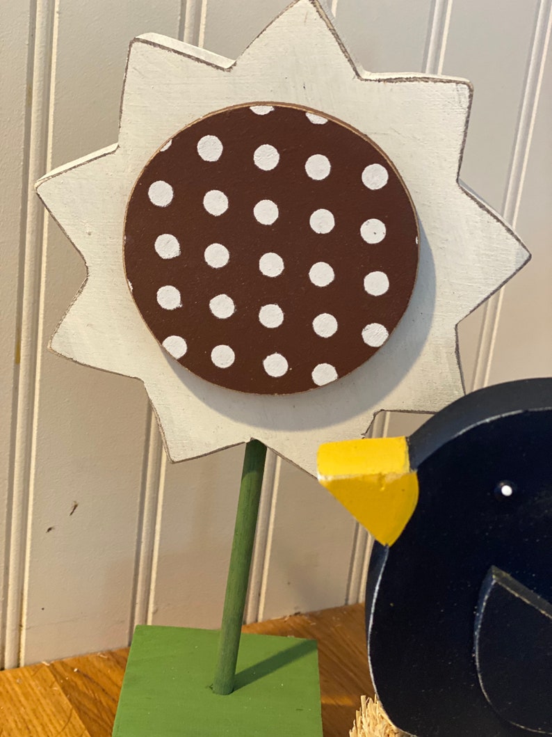 Wood Sunflower Rustic Wood Sunflower Wood Sunflower Fall - Etsy