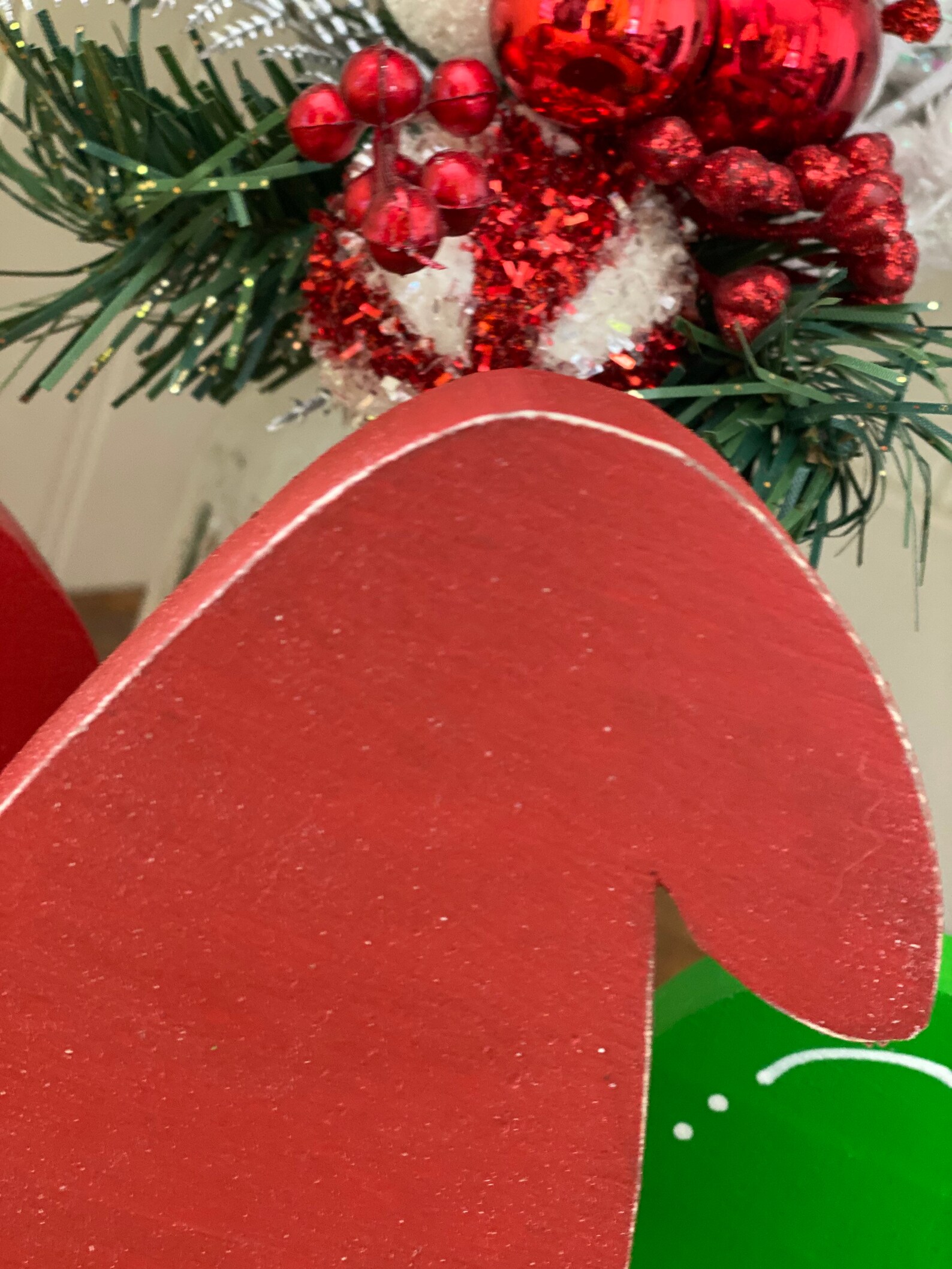 Rustic Skinny Santa Hat Wood Santa Hat Christmas Wood Decor | Etsy