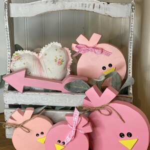 Whimsical Valentine Bird, Wooden Bird, Valentine Decor, Valentines Day ...