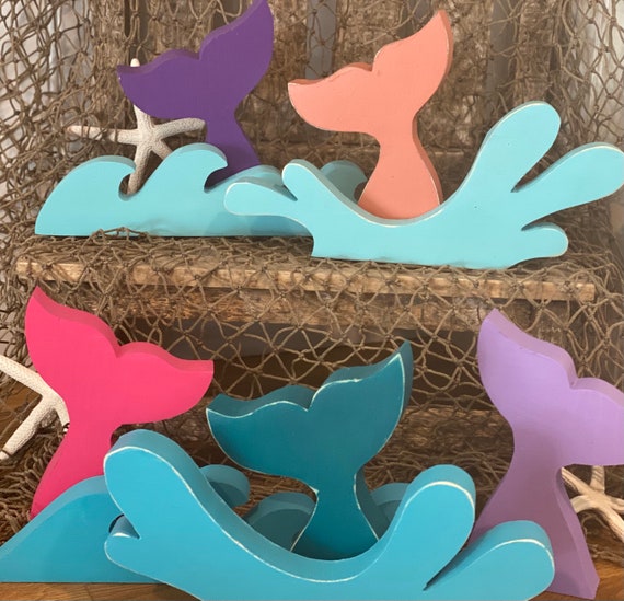 Mermaid Tail Mermaid Ocean Wave Rustic Mermaid Tails - Etsy