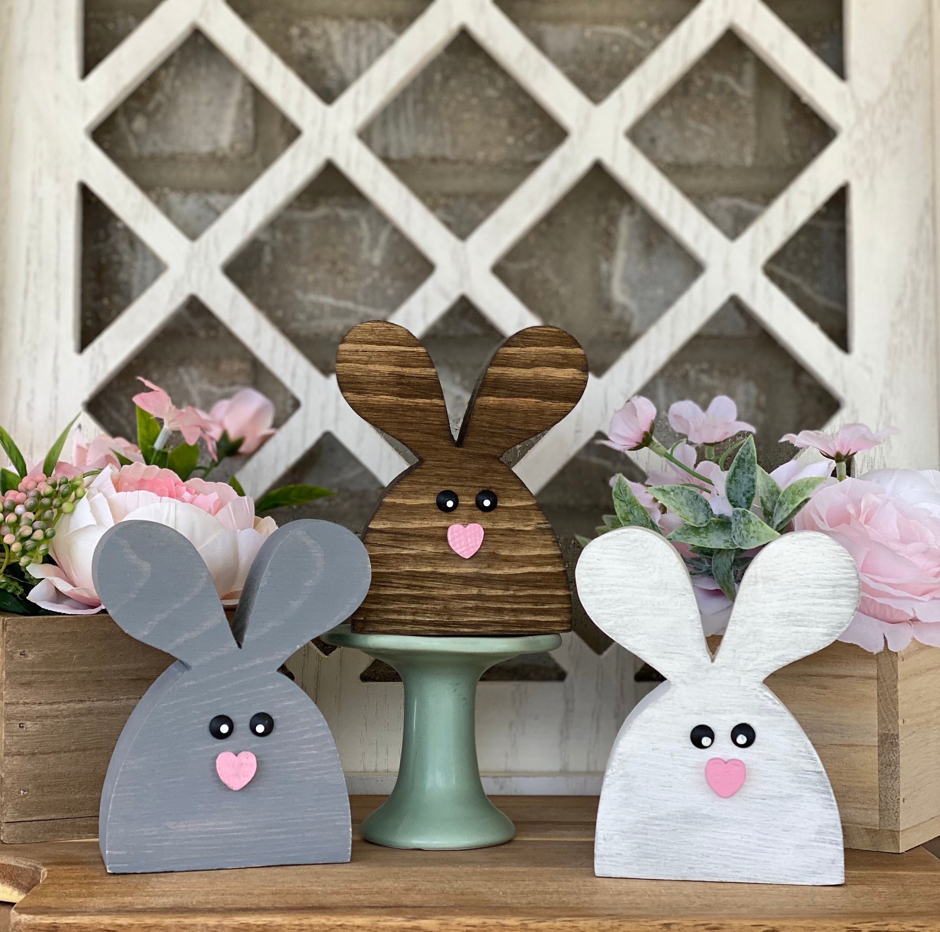 Rustic Wood Bunny Rustic Bunny Wood Bunny Wood Rabbit | Etsy