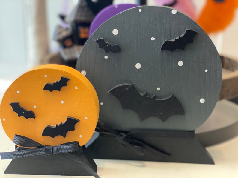 Crystal Ball, Halloween, Bats, Halloween Decor, Halloween Tier Tray ...