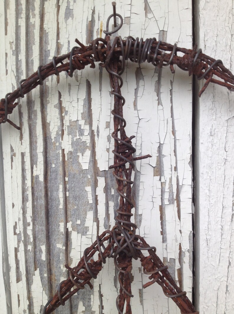 Barbed Wire Art - Etsy