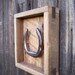 Horse Shoe Shadow Box Wall Decor - Etsy