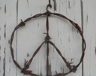 Barbed Wire Art - Etsy