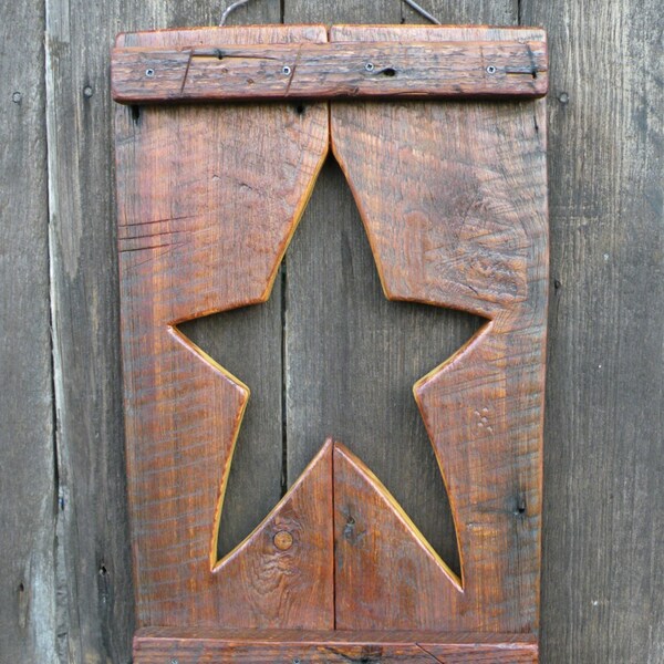 Primitive Star Shutters - Etsy