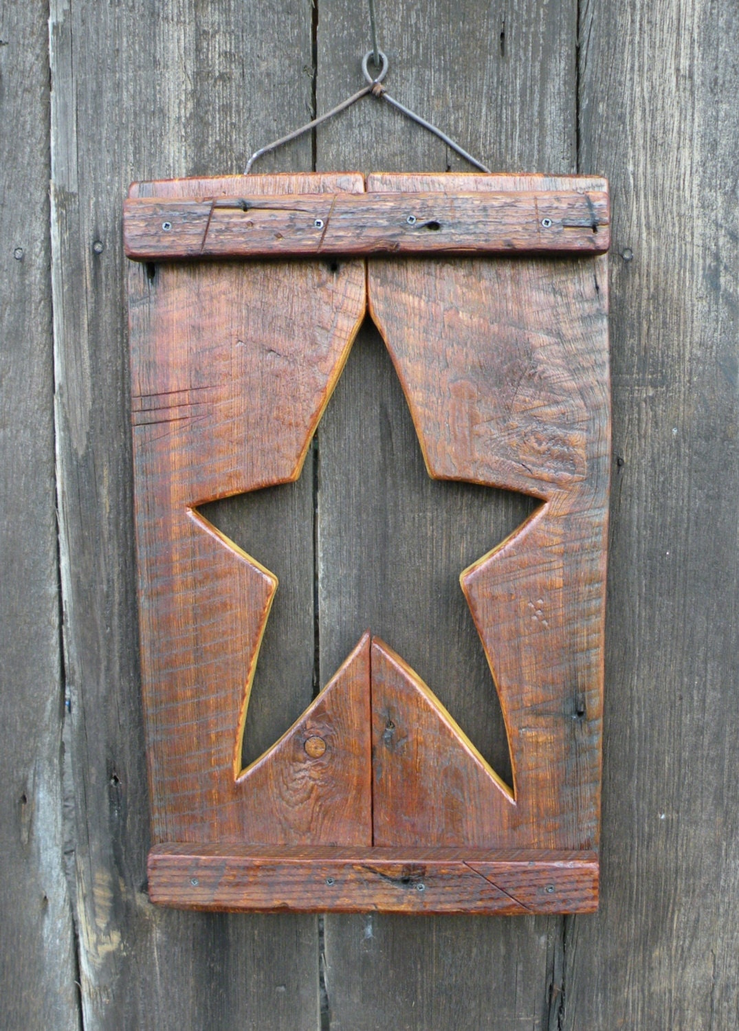 Primitive Star Wall Decor - Etsy