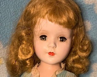 1950s Sweet Sue American Character Bride Doll Hard Plastic Blond All ...