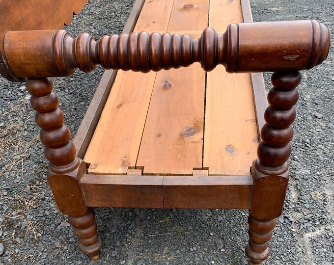 Late 1800s Hand-made Maple Bench TLC ~ Shipping Not Free - Etsy