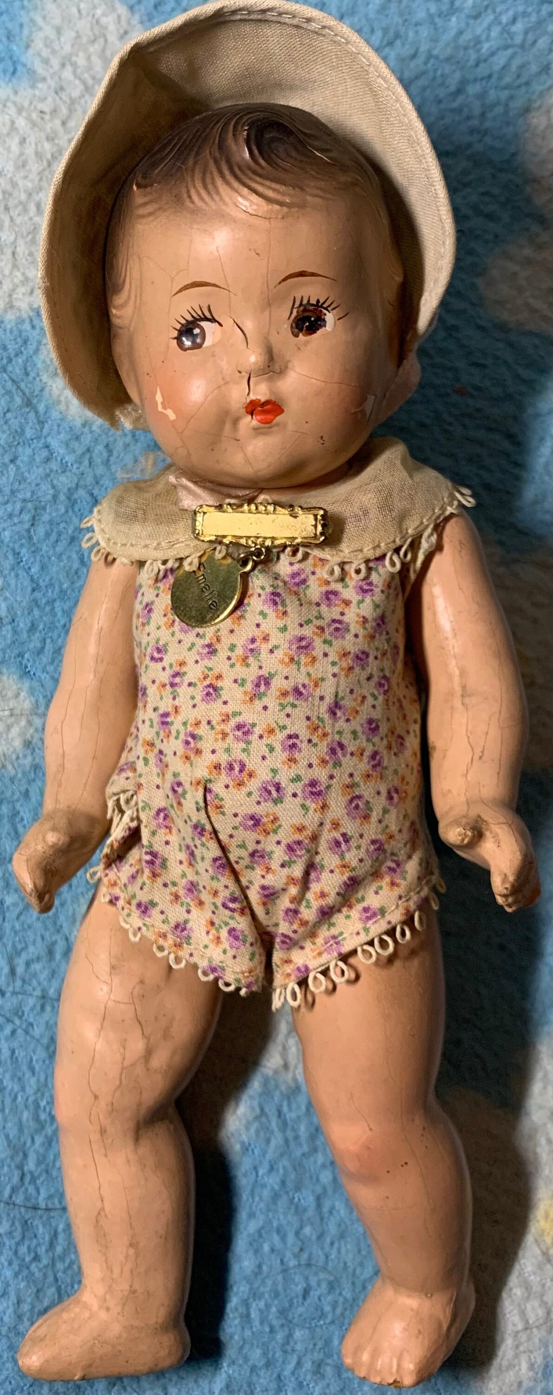 Factory Original Dionne Quint Madame Alexander Composition 7"doll W ...