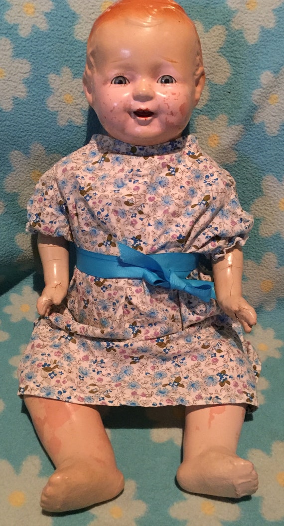 Early 20 Composition Chunky Baby Doll | Etsy