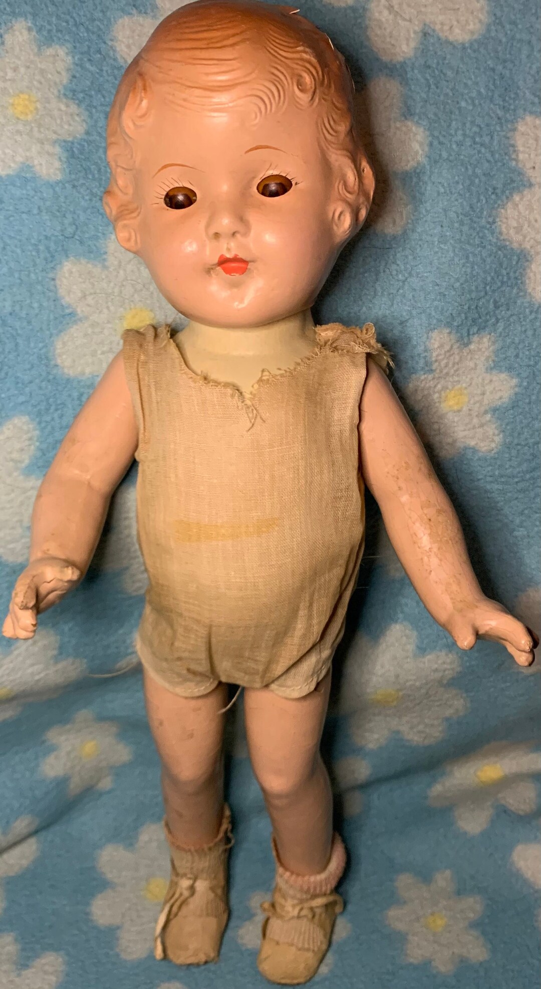 Early 16 Dime Store Composition Doll TLC - Etsy