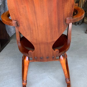 Early Lion Head With Paw Arms Wood Rocker Rocking Chair shipping is Not ...