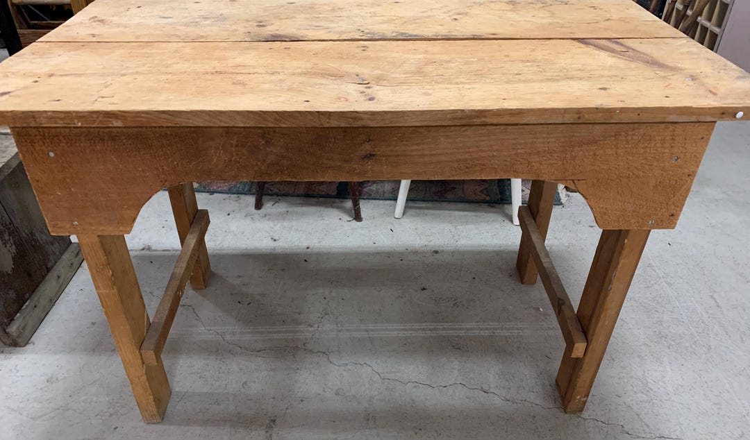 Rustic Pine Kitchen Prep or Work Table - Etsy