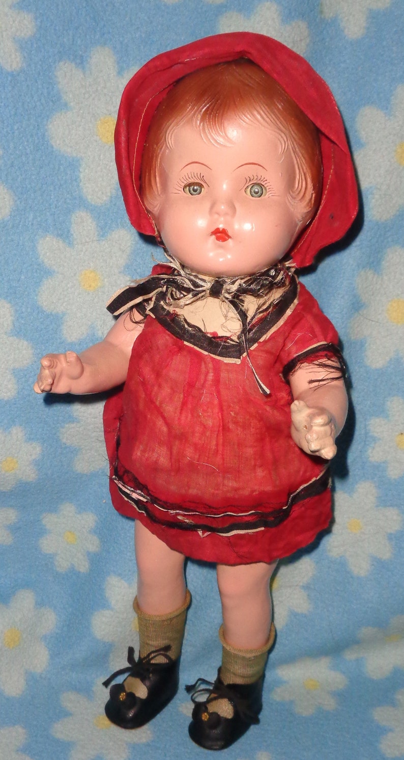 Nice Molded Hair Early Composition Doll - Etsy