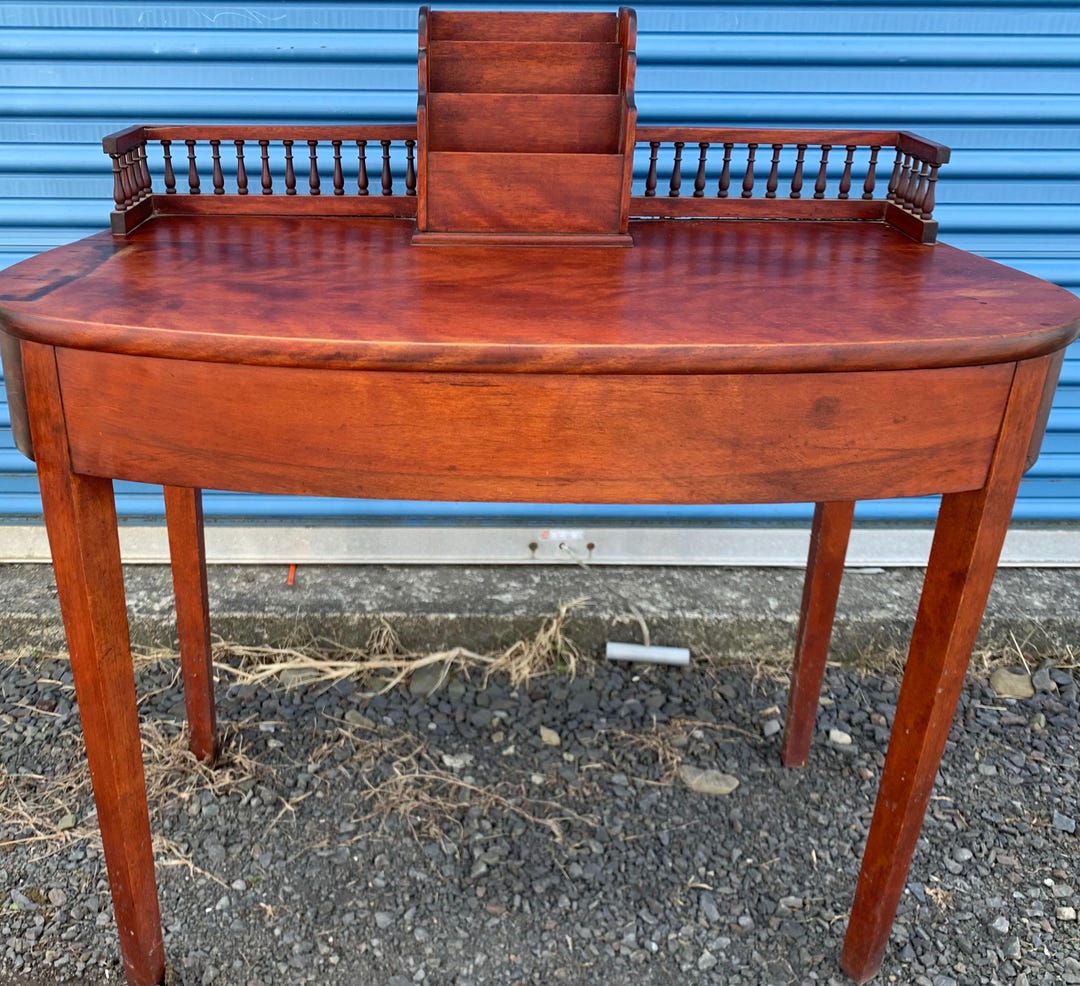 Early Wood Federal Desk or Vanity ~ Bedroom Office Dressing Room ...
