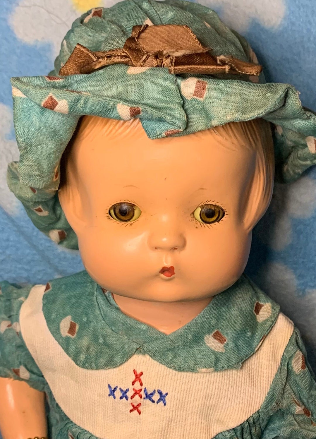 14" Molded Hair Patsy Composition Doll by Effanbee ~ Sleep Eyes - Etsy