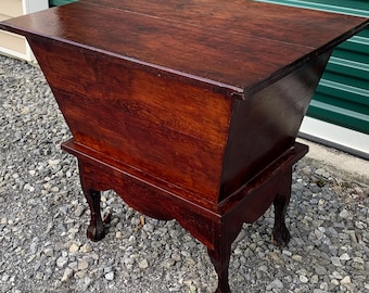 Vintage Dough Box/ End Table - Etsy