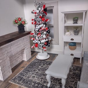 Dollhouse 1 12 Scale Christmas Trees Fully Decorated - Etsy