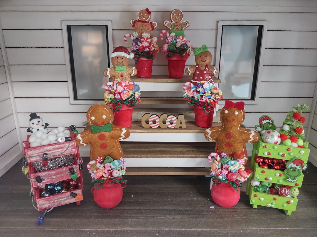 Dollhouse 1/12 Scale Christmas Decor - Etsy
