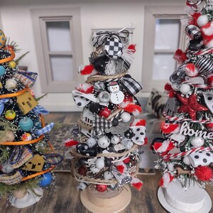 Dollhouse 1 12 Scale Christmas Trees Fully Decorated - Etsy