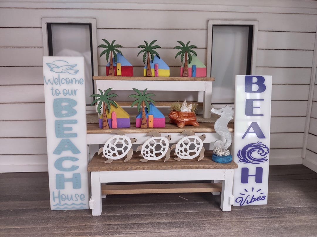 Dollhouse 1/12 Scale Beach Decor - Etsy