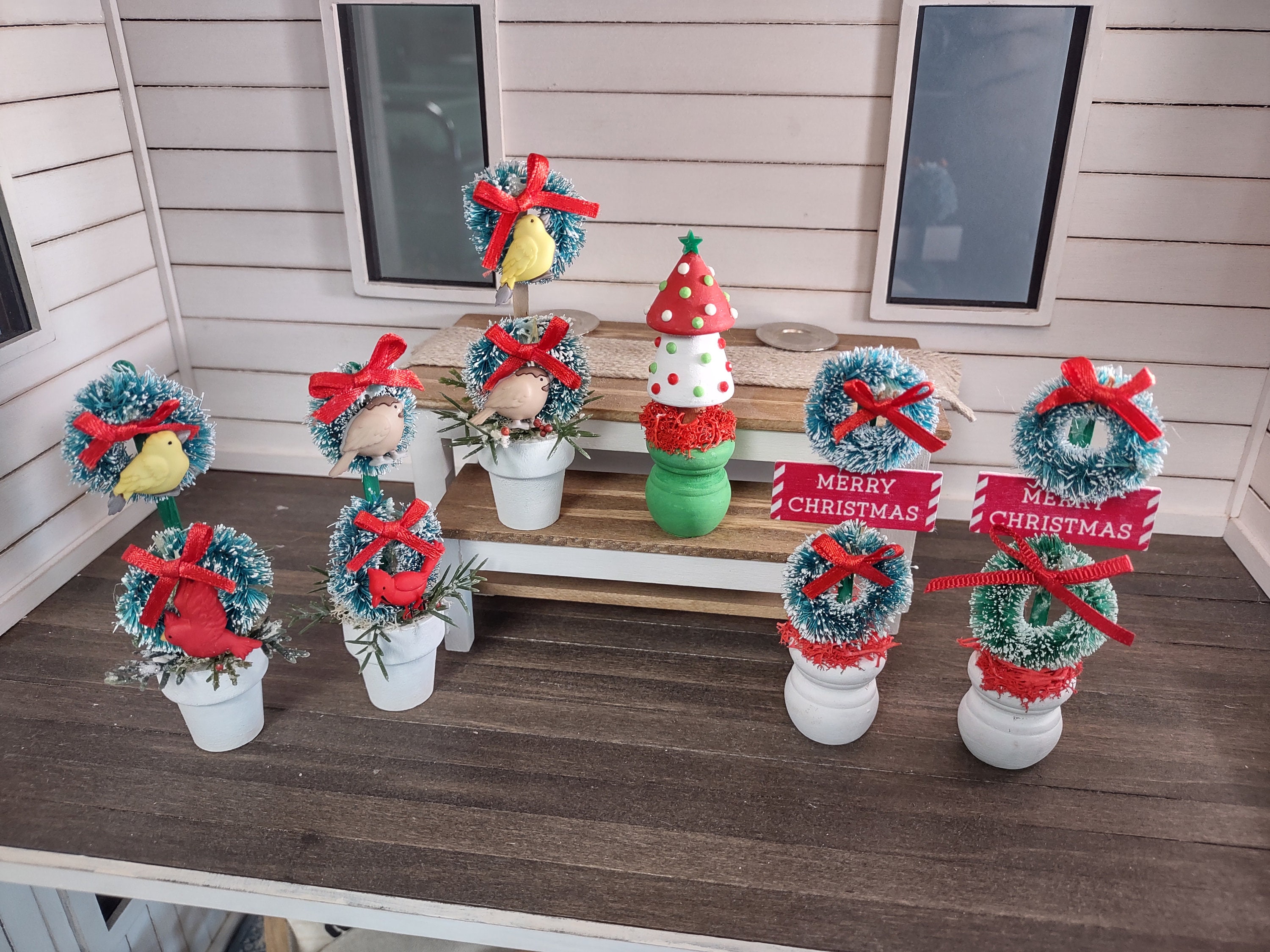 Dollhouse 1/12 Scale Christmas Decor - Etsy