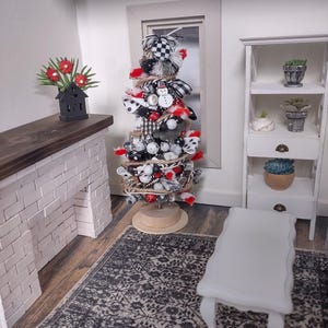 Dollhouse 1 12 Scale Christmas Trees Fully Decorated - Etsy