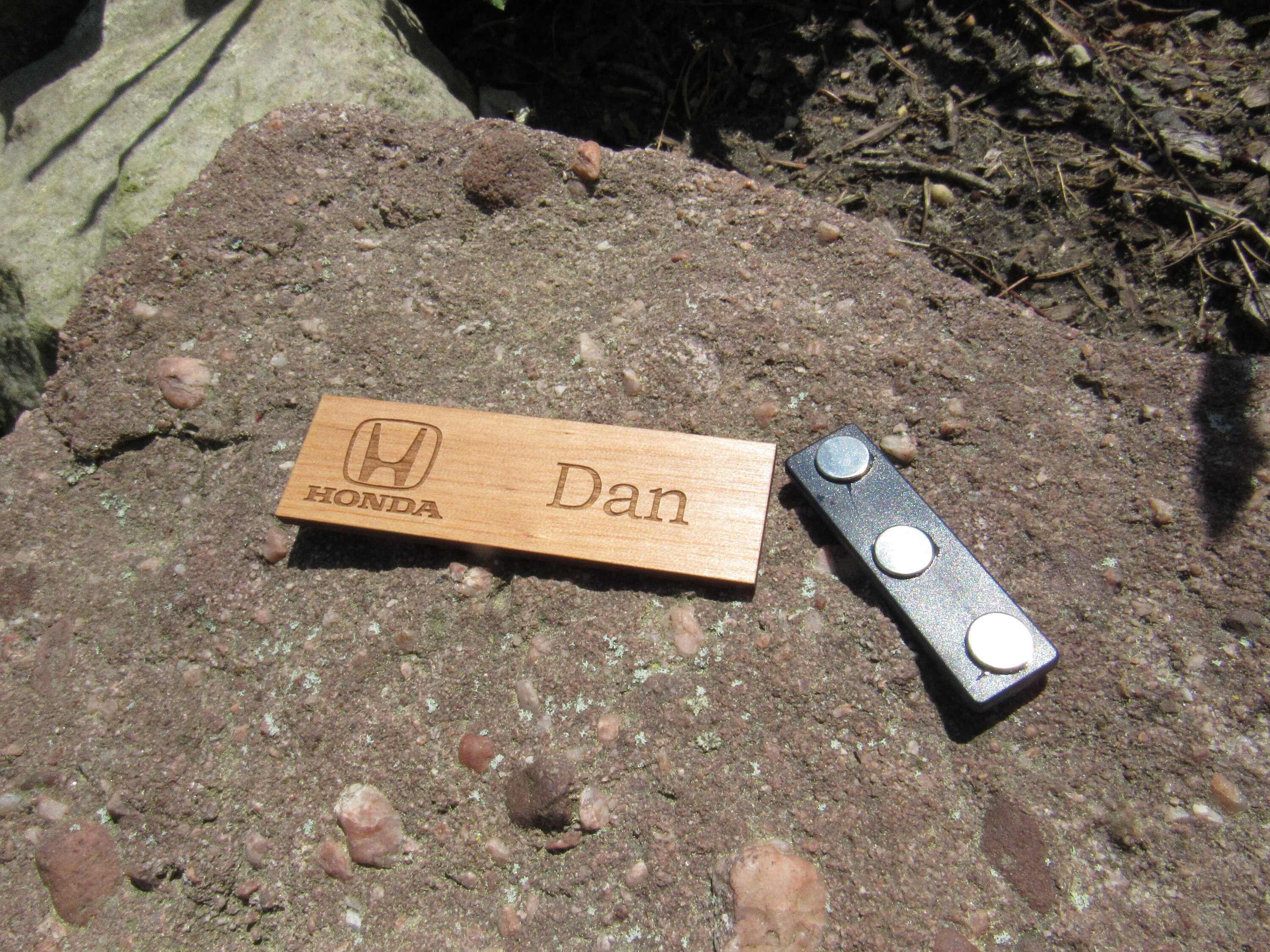 Custom Car Dealership Name Tag - Etsy