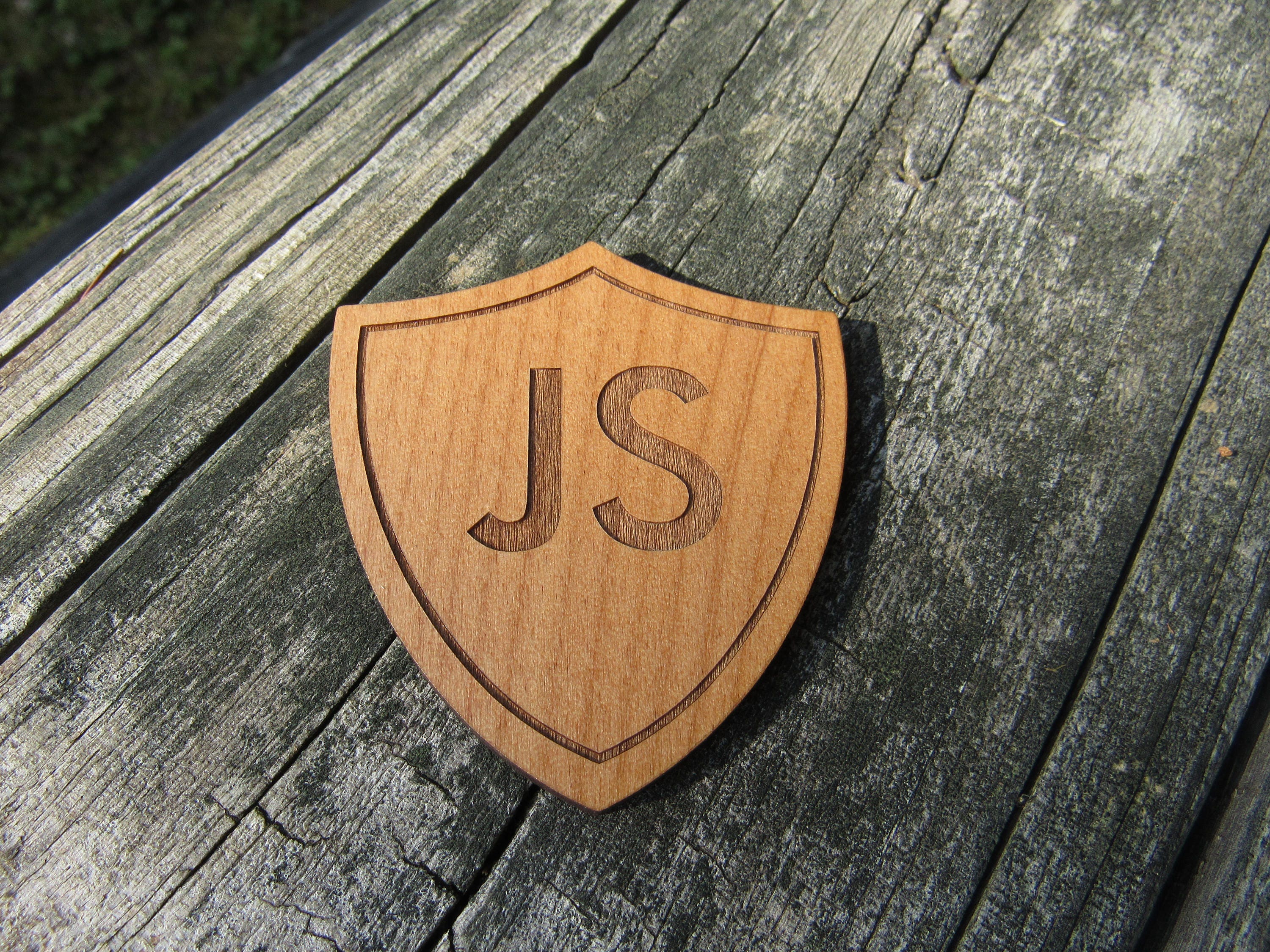 Custom Shield Name Tag | Etsy