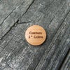 Custom 1.5 Inch Wood Coins - Etsy