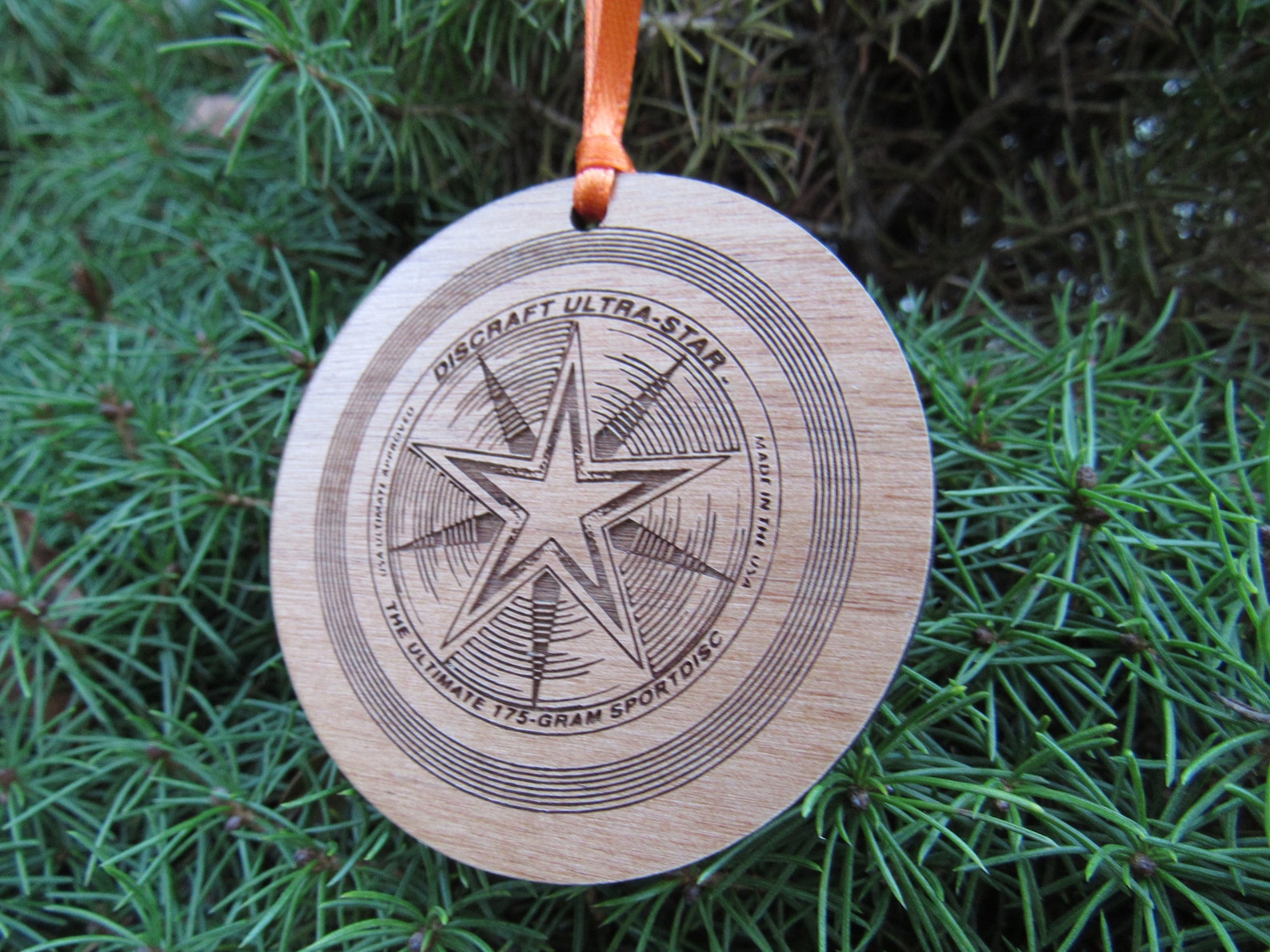 Ultimate Frisbee Ornament - Etsy