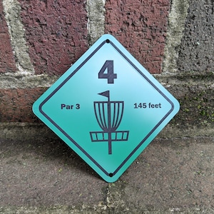 Custom Disc Golf Signs - Etsy