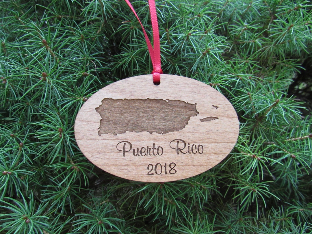 Puerto Rico Ornament - Etsy