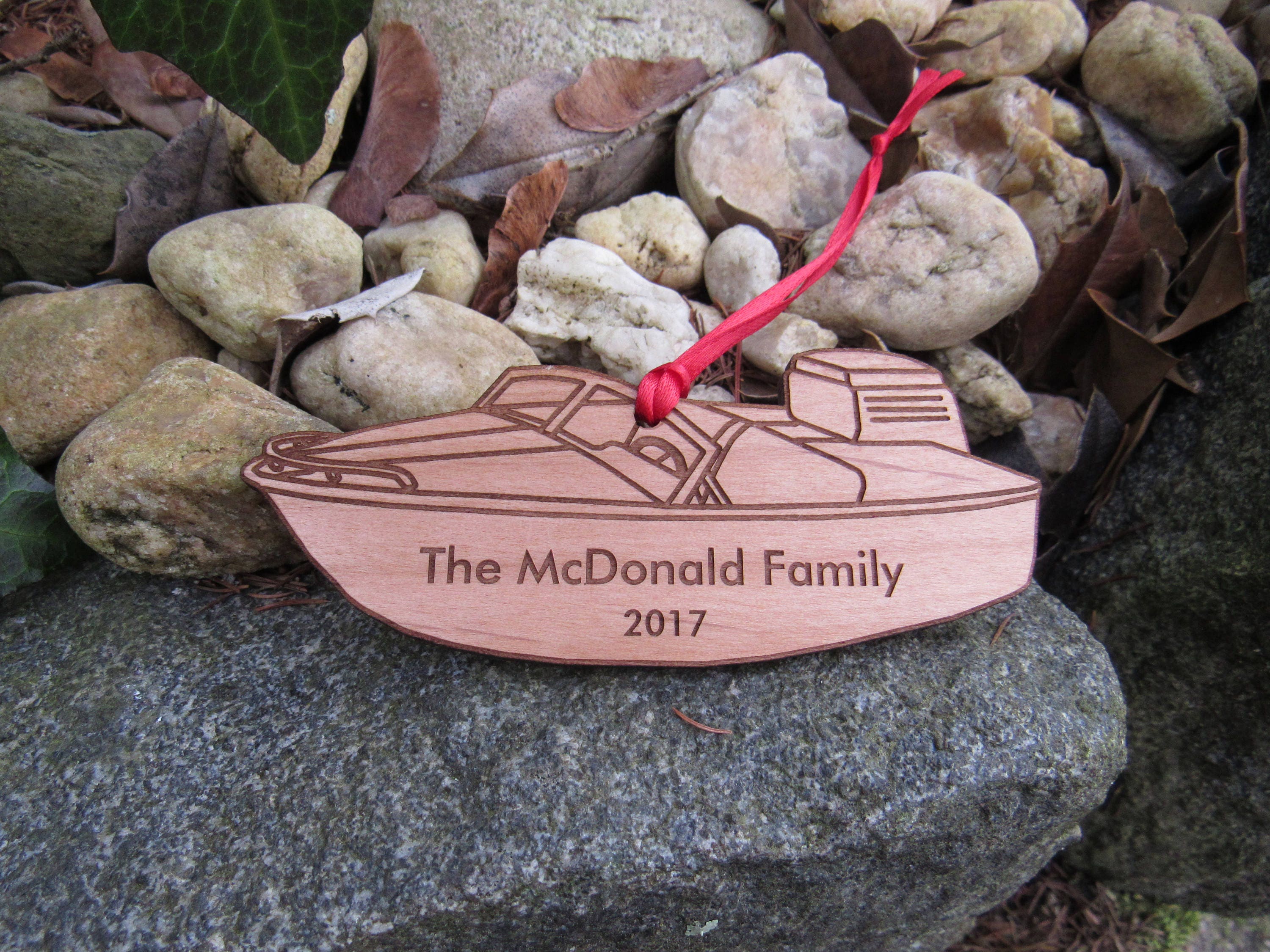 Speed Boat Ornament - Etsy