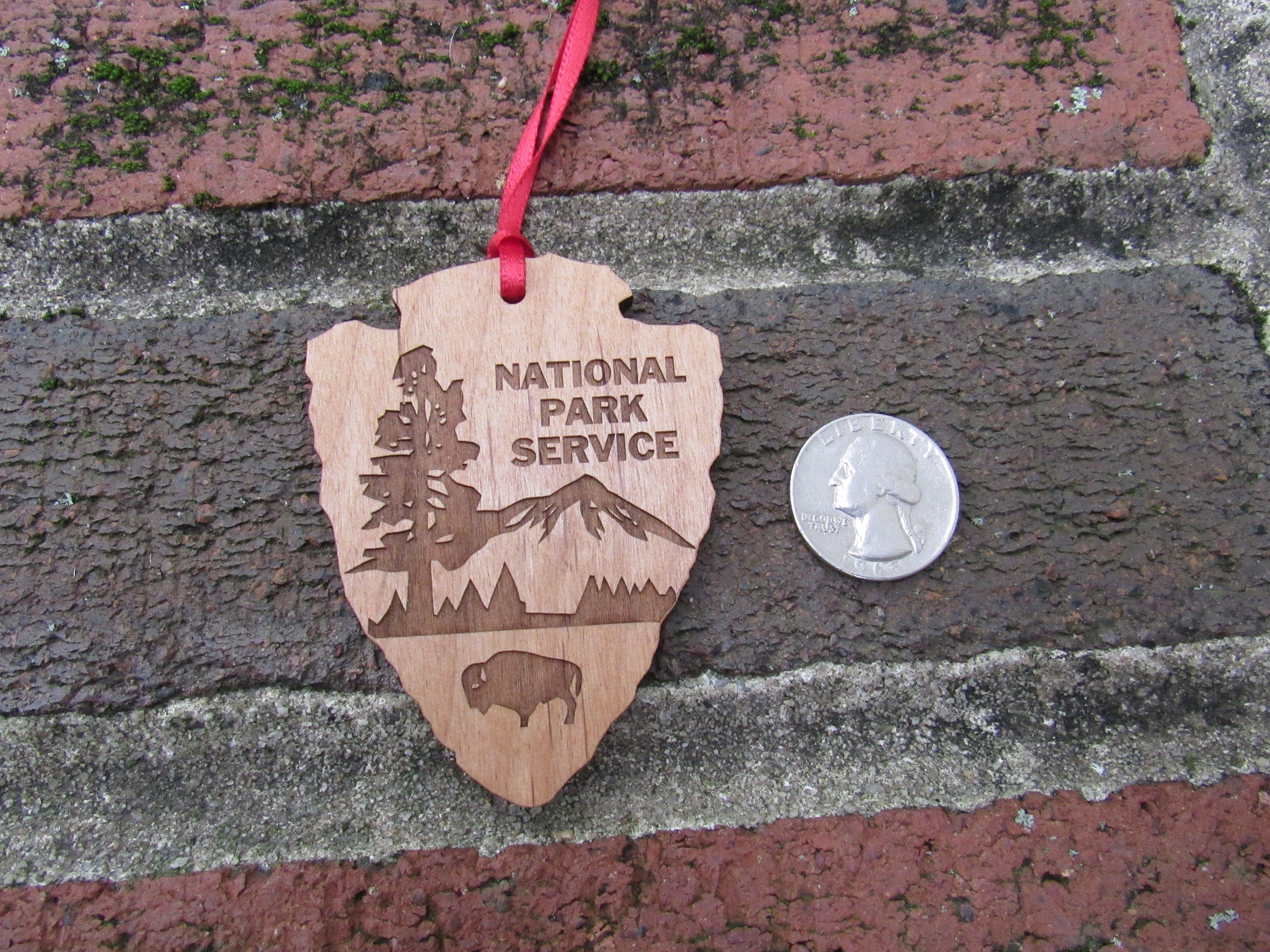 National Park Service Arrowhead Ornament - Etsy