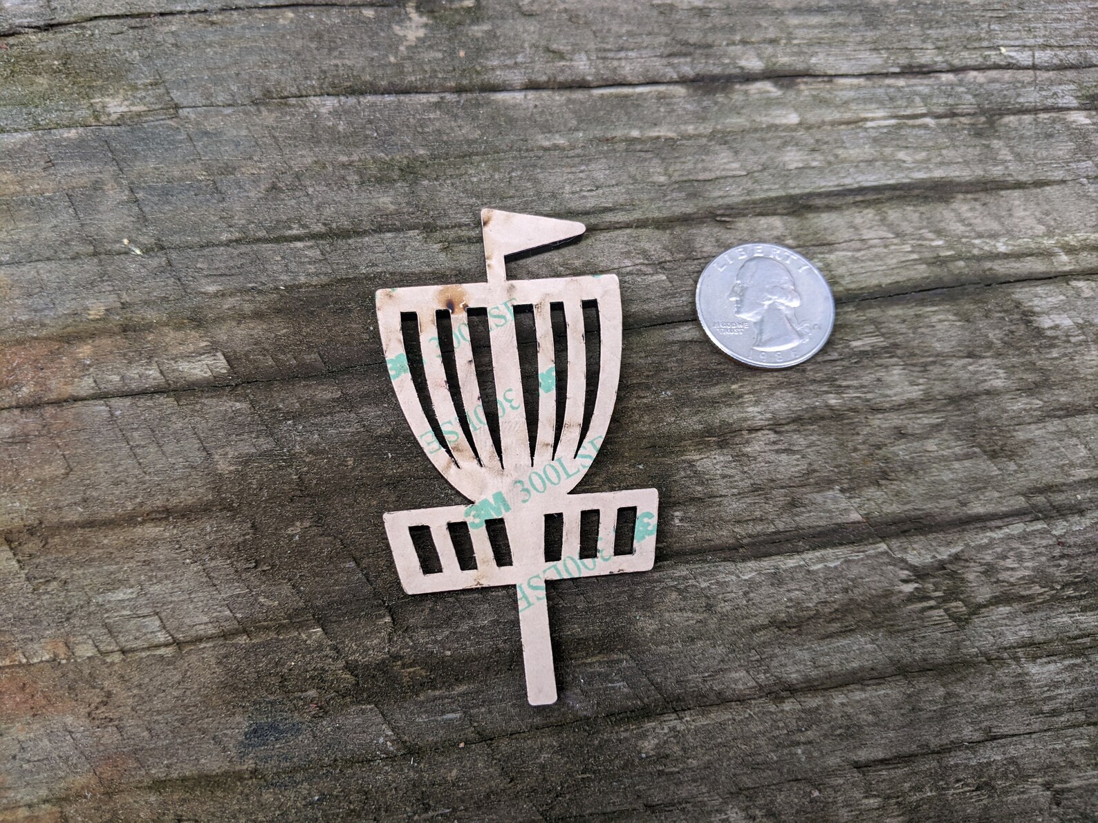 Disc Golf Car Badge - Etsy