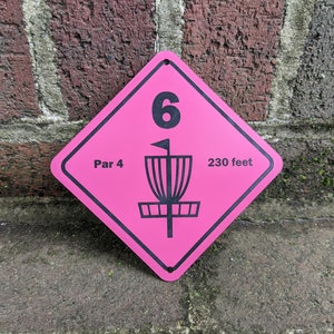 Custom Disc Golf Signs - Etsy