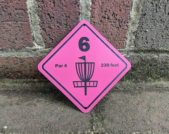 Custom Disc Golf Signs - Etsy