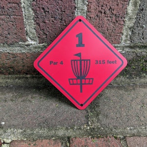 Custom Disc Golf Signs - Etsy